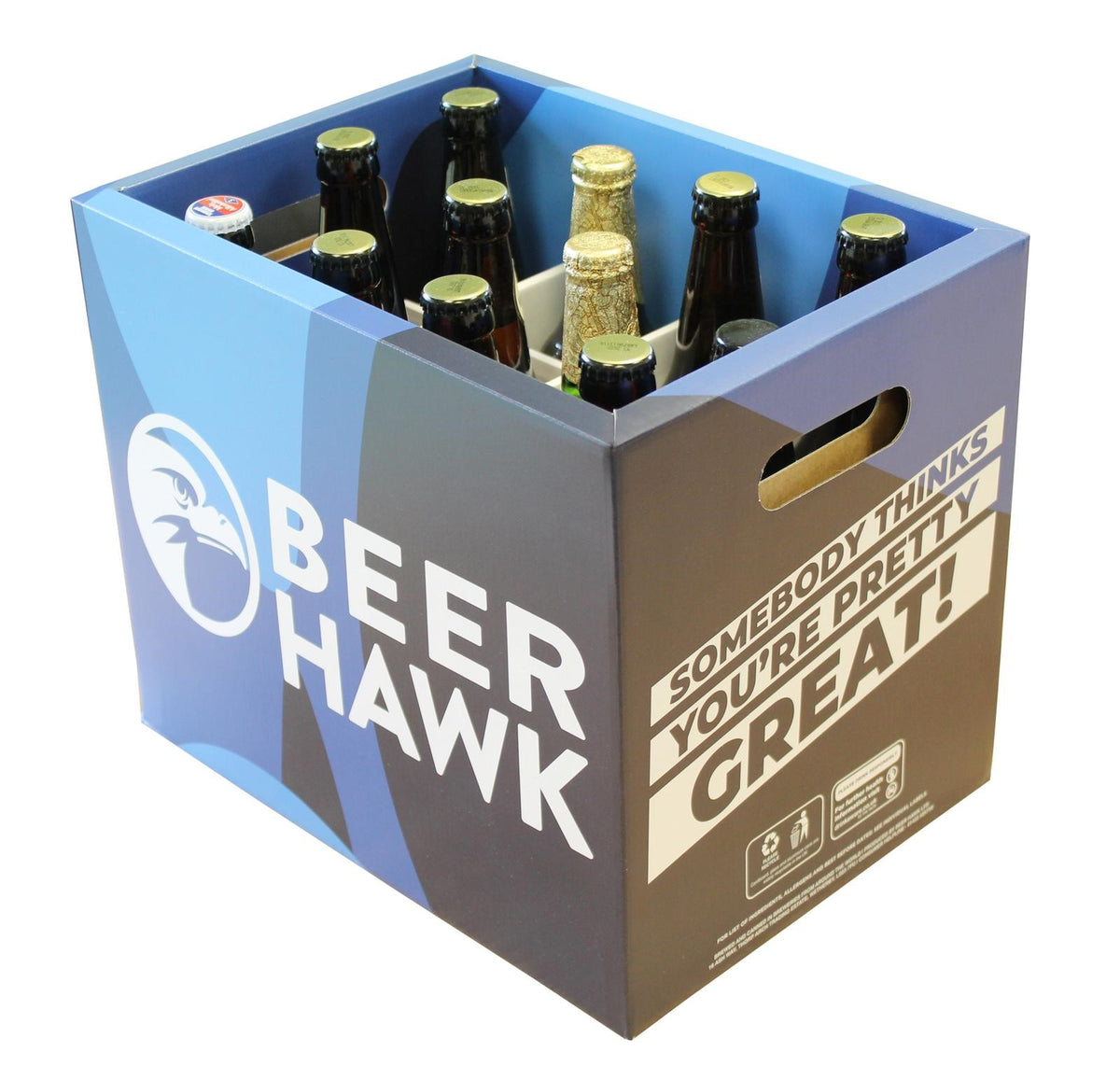 Versatile Gift Crate for Beer Hawk — BoxMart