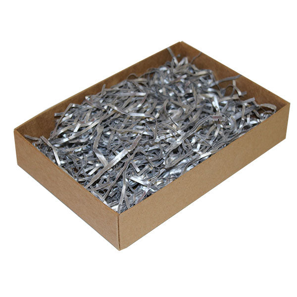 Metallic Eco Shred - Silver (4kg bale) — BoxMart